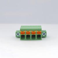 China 2ENXKNM-5.08-XXP plug-in terminal spring plug spacing industrial control distribution network plug-in connector for sale