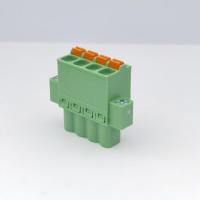 China 2ENXKNM-5.08-XXP plug-in terminal spring plug spacing industrial control distribution network plug-in connector for sale