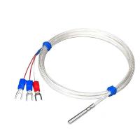 China Factory customized PT100 temperature sensor, industrial temperature probe, high-precision and high-temperature resistant PT1000 platinum resistor for sale