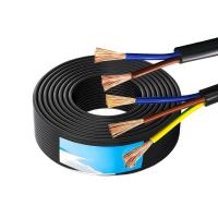 China National standard pure copper RVV sheathed wire 2 3 4 5 6 8 30 core 0.5 1.5 2.5 square electrical equipment cable for sale