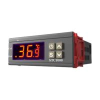 China Temperature controller STC-1000 aquarium hatching seafood machine electronic digital display microcomputer temperature controller switch for sale