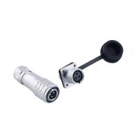 China SF12 series square aviation plug self-locking plug zinc alloy waterproof aviation plug wholesale for sale