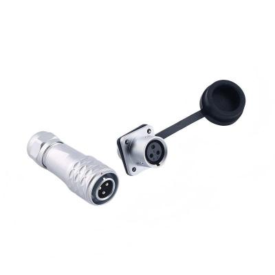 China SF12 series square aviation plug self-locking plug zinc alloy waterproof aviation plug wholesale for sale