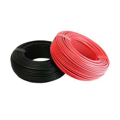China Photovoltaic line PV1-F spot supply TUV certification 4/2.5/6 square H1Z2Z2-K national standard single core photovoltaic line for sale