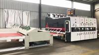 China 45# Steel Corrugated Carton Flexo Printing Machine ±0.15mm Printing Accuracy for sale