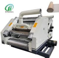 China Fingerless Vacuum Adsorption Single Facer Corrugated Machine Electric Driven for sale