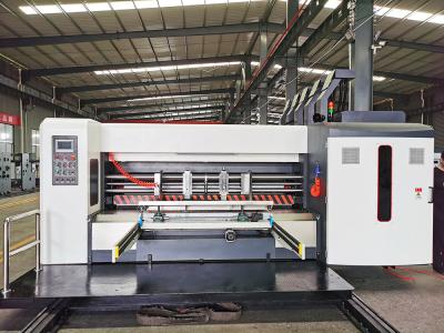 China Pizza Box Making Iron Corrugated Carton Flexo Printing Machine 380V for sale