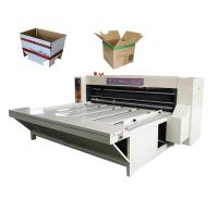 China 2400 Model Rotary Die Cutter Machine , Corrugated Board Cutting Machine Semi Automatic for sale