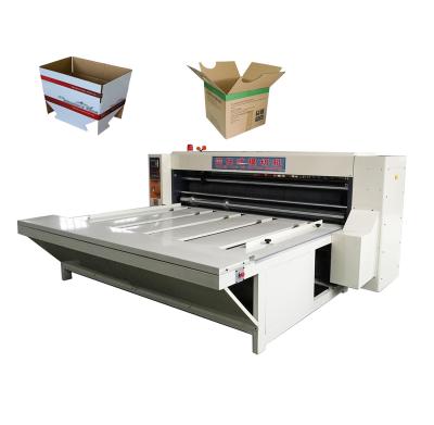China 2400 Model Rotary Die Cutter Machine , Corrugated Board Cutting Machine Semi Automatic for sale