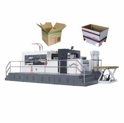 China Corrugated Carton Die Cutting Machine with 1-10mm Cutting Thickness, PLC Control, and 4600 Sheets/h Speed for sale