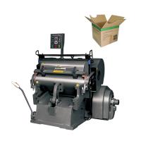 China ML1200 Semi Automatic Paperboard Die Cutting And Creasing Machine for sale