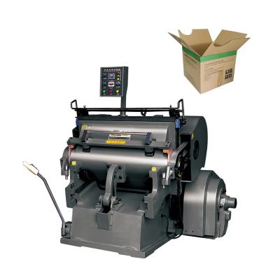 China ML1200 Semi Automatic Paperboard Die Cutting And Creasing Machine for sale
