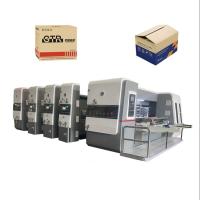 China Automatic Corrugated Carton Flexo Printing Machine Lead Eage Feeder Slotting for sale