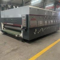 China Automatic Corrugated Carton Flexo Printing Machine Lead Eage Feeder Slotting for sale
