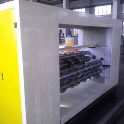 China Thin Blade Slitter Scorer Machine For Corrugated Cardboard Polishing Edge for sale