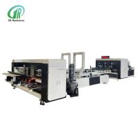 China Carton Box Automatic Folder Gluer 1000mm Vacuum Suction Feeding for sale
