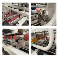 China Carton Box Automatic Folder Gluer 1000mm Vacuum Suction Feeding for sale