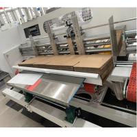 China Carton Box Automatic Folder Gluer 1000mm Vacuum Suction Feeding for sale