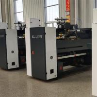 China Semi Automatic Carton Box Stitching Machine 2000 Model Double Servo Single Piece for sale