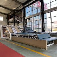 China Corrugated Board Cardboard Flute Laminating Machine 1600mm Automatic for sale