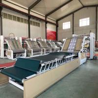 China Corrugated Sheet glue pasting machine 6mm Max Lamination Thickness for sale
