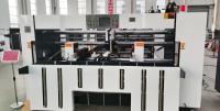 China PLC Double Piece Semi Auto Box Stitching Machine For Carton Box for sale