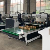 China Automatic Partition Inserting Corrugated Rotary Slotter Machine 6.8kw for sale