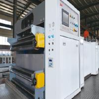 China Computerized Paper Cutter Corrugated Cardboard Production Line High Speed for sale