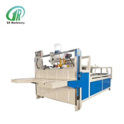 China Semi Automatic Corrugated Carton Folder Gluer Machine 2800 Model Work Platform for sale