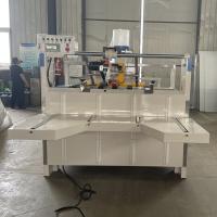China Semi Automatic Corrugated Carton Folder Gluer Machine 2800 Model Work Platform for sale