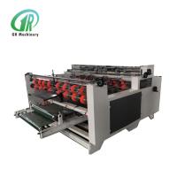 China 2000mm High Speed 2 Pieces Corrugated Carton Folder Gluer Machine Semi Auto for sale