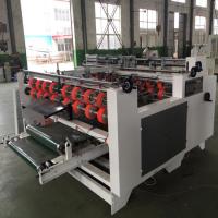China 2000mm High Speed 2 Pieces Corrugated Carton Folder Gluer Machine Semi Auto for sale
