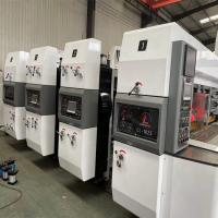 China ISO PLC control Corrugated Carton Flexo Printing Machine With Slotting Die Cutting Stacker for sale