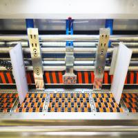 China 4 Colours Corrugated Carton Flexo Printing Machine With Slotting Die Cutting 250pcs/min for sale