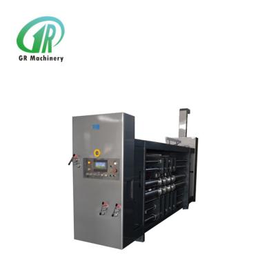 China 3 Colors Slotting Die Cutting Corrugated Carton Flexo Printing Machine For Carton Box Making for sale