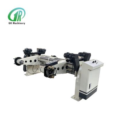China 1600mm Electric Mill Roll Stand Symmetrical structure  Corrugated Cardboard Production Line for sale