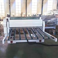 China Length 3800mm Corrugated Board Cutting Machine With Stacker Energy Efficient for sale
