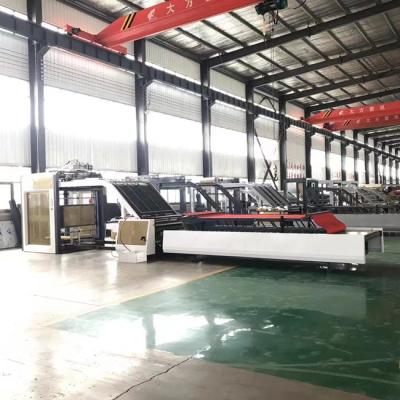 China 6mm Max Thickness Flute Laminating Machine With Speed Up To 100pcs/Min for sale