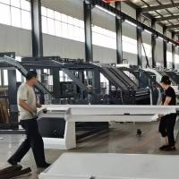 China 1300x1250mm Semi Auto Flute Laminator Machine Single Side Corrugated Paper Board for sale
