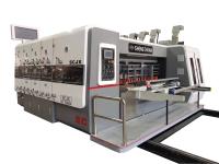 China 3 Colors Slotting Die Cutting Corrugated Carton Flexo Printing Machine For Carton Box Making for sale