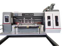 China 3 Colors Slotting Die Cutting Corrugated Carton Flexo Printing Machine For Carton Box Making for sale