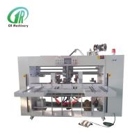 China Semi Automatic Large Size Corrugated Carton Stitching Double Sheets Nailing Machine for sale