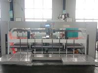 China Semi Automatic Large Size Corrugated Carton Stitching Double Sheets Nailing Machine for sale