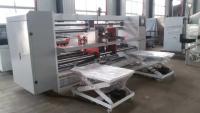 China Semi Automatic Large Size Corrugated Carton Stitching Double Sheets Nailing Machine for sale
