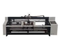 China Semi Automatic Large Size Corrugated Carton Stitching Double Sheets Nailing Machine for sale