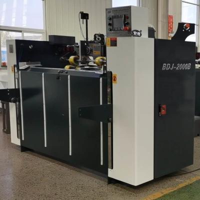 China Semi Automatic Carton Box Stitching Machine Double Servo Motor PLC Control for sale