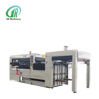 China 960mm Cutting Width Corrugated Carton Die Cutting Machine with PLC Control for 1-10mm Thickness Carton Sheets for sale