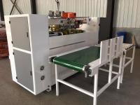 China Durable Double Servo Motor Control Semi Automatic Carton Box Stitching Machine 600 Nail/min Corrugated Box Stitcher for sale