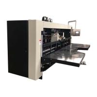 China Durable Semi Automatic Carton Box Stitching Machine with Double Servo Motor Control and Adjustable Nail Span 30-100mm Corrugated Box Stitcher for sale