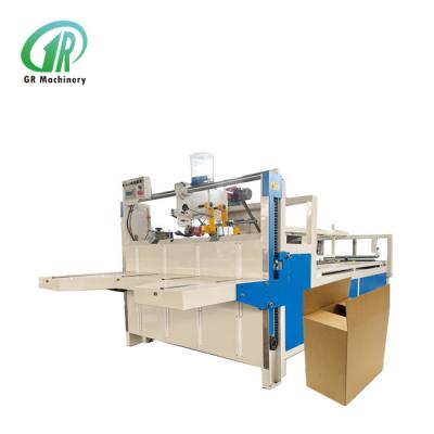 China Automatic Corrugated Carton Folder Gluer Machine 400mm Min Size Max Gluing Length 1000mm for sale